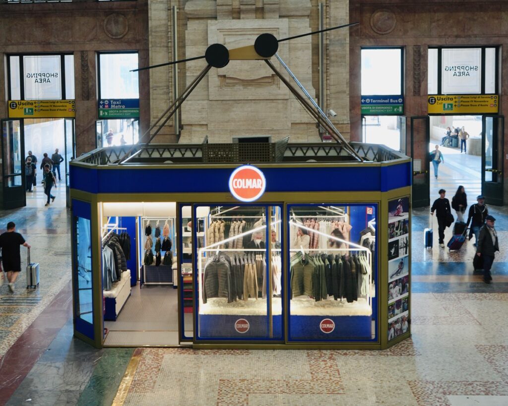COLMAR: UN POP-UP ALLA STAZIONE CENTRALE DI MILANO